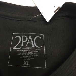 2Pac | Shirts | Black Tupac Shakur Tshirt Xl | Poshmark